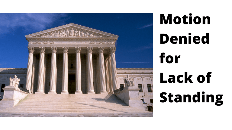 Terminology of Civil Procedure: What is “standing” (and how is it ...