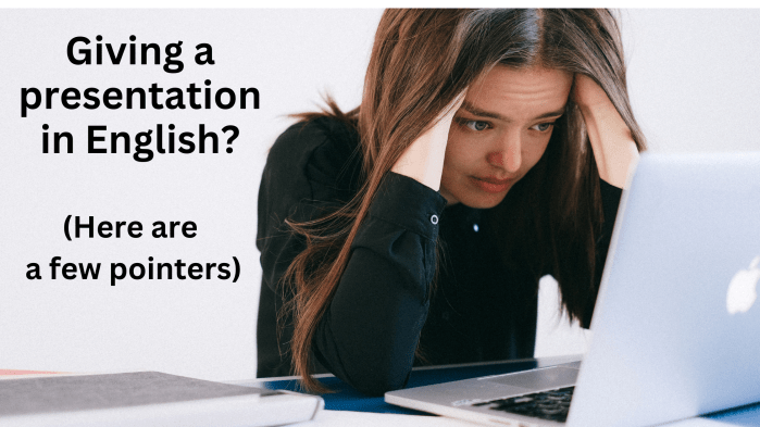 Guidelines for Giving a Presentation in English | Léxico Jurídico ...
